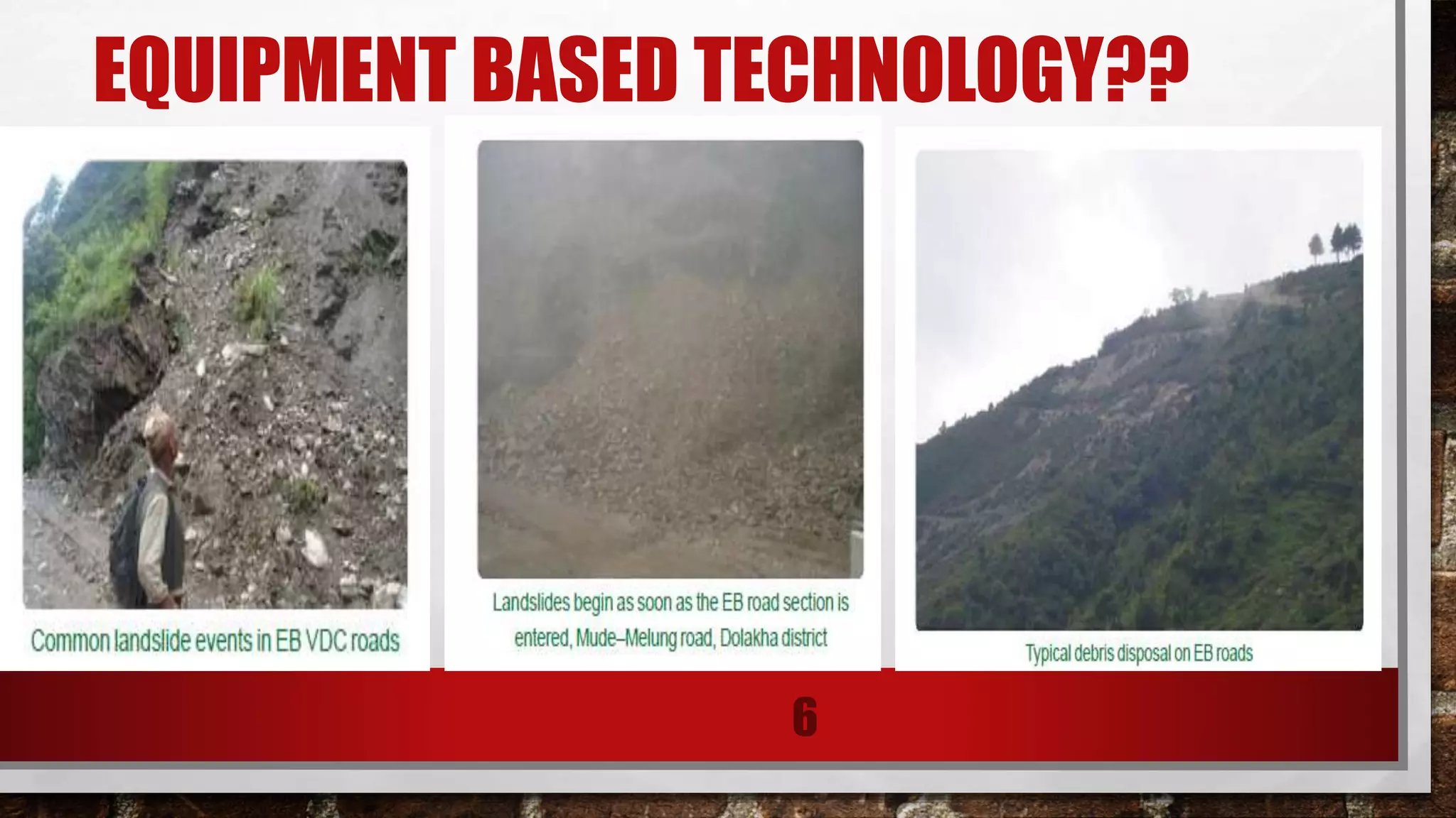 Labor based vs Equipment based rural road construction technology | PPTX