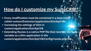 SuiteCRM Customization | PPT