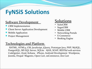 SuiteCRM Presentation | PPT