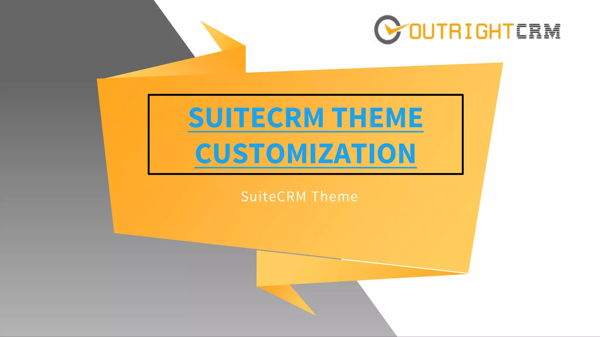 Suite crm theme customization | PPTX
