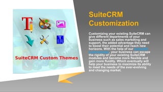 Suite crm theme customization | PPTX
