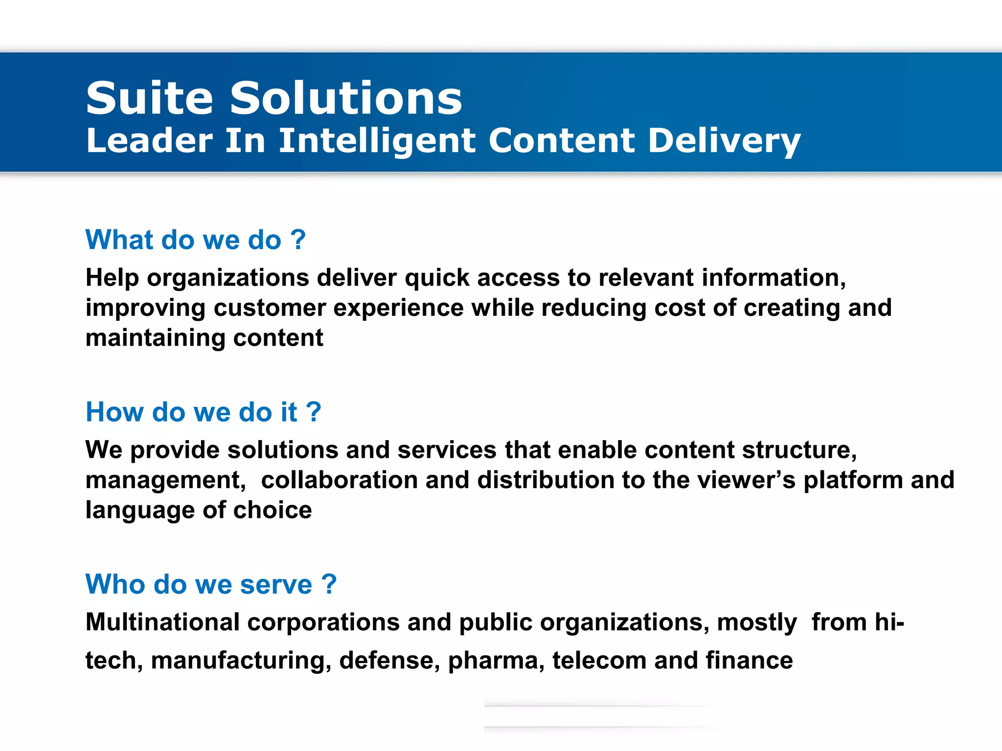 SuiteHelp 4.0: Latest Features in Enterprise Webhelp | PPTX