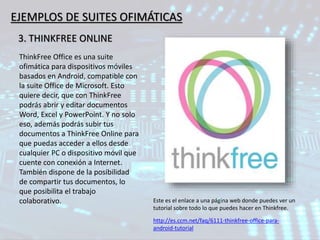 SUITES OFIMÁTICAS | PPTX