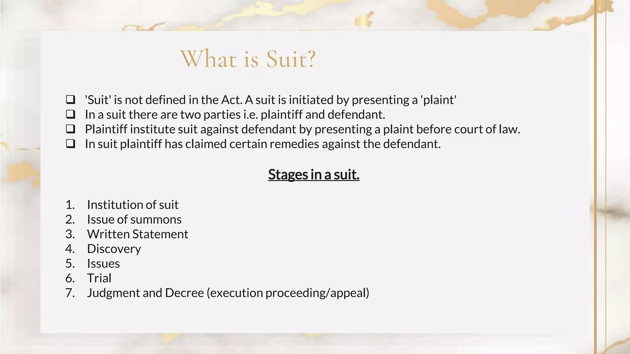 civil suit, judgment and decree.pptx