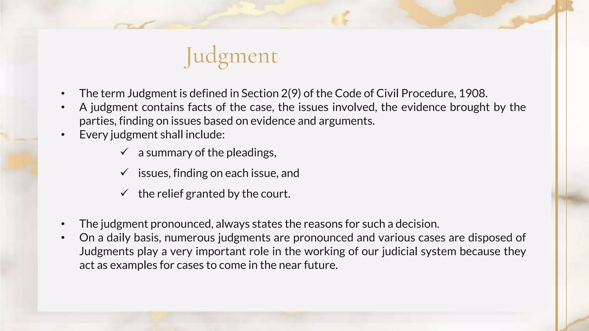 civil suit, judgment and decree.pptx