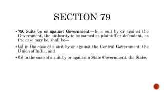 Suits by and against Government.pptx