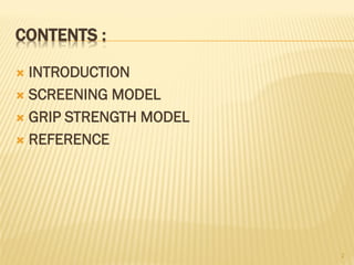 muscle co-ordination | PPT