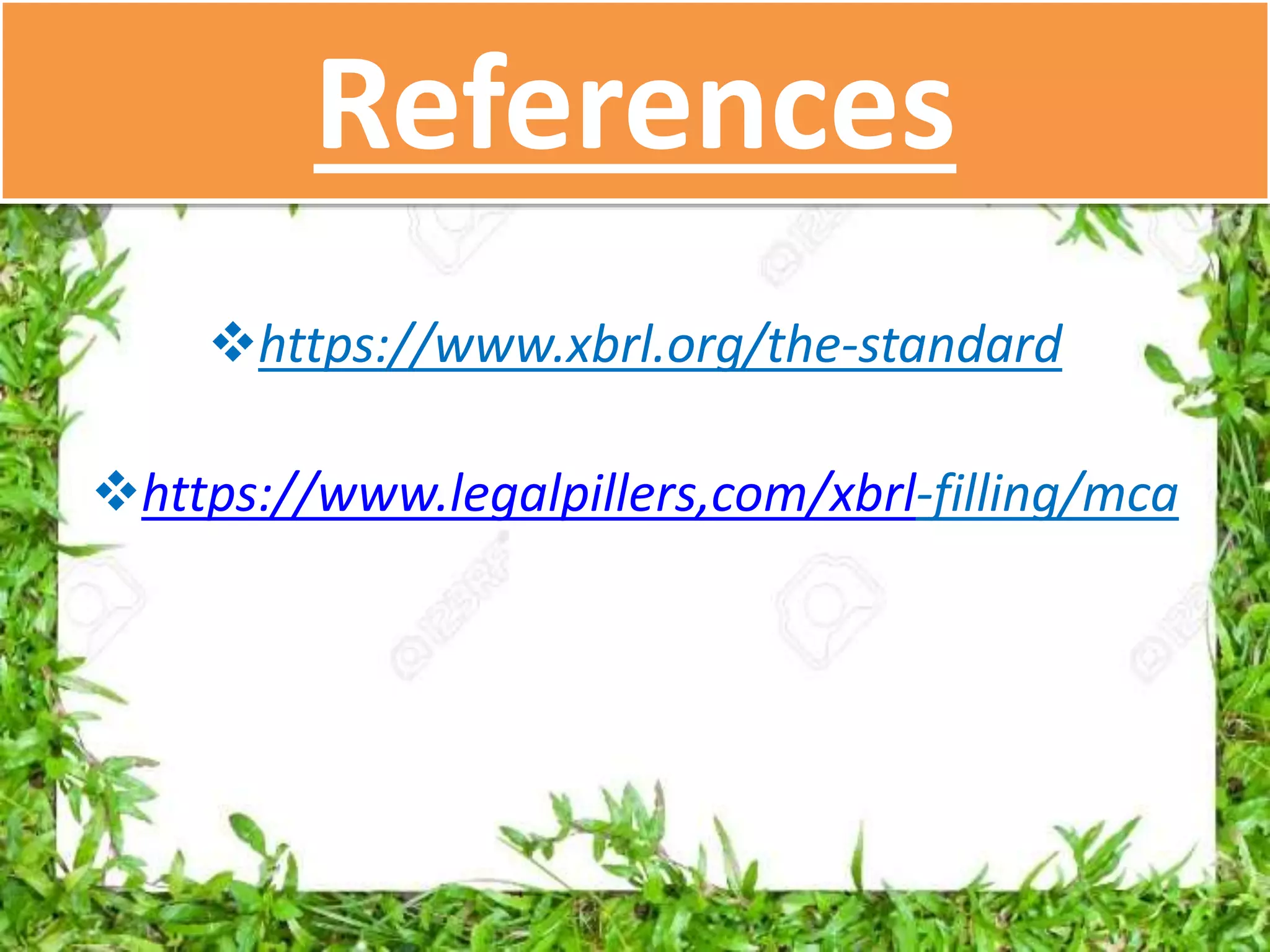 Overview of XBRL | PPTX