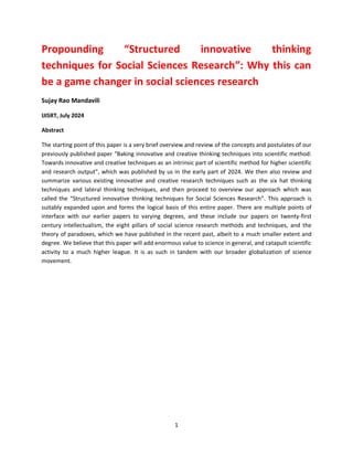 Sujay Innovative methods for social sciences FINAL FINAL FINAL FINAL ...