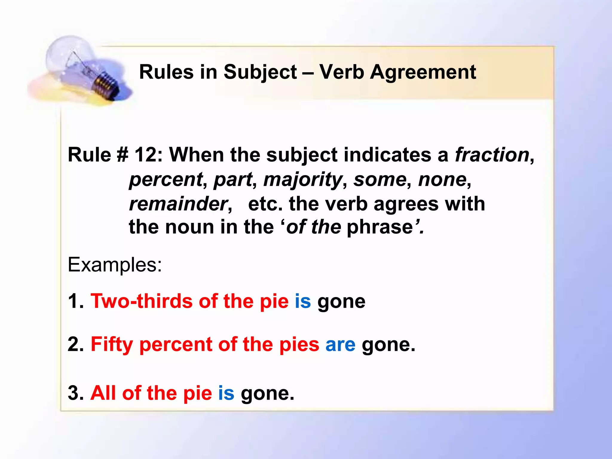 Subject verb Agreement PPTX subject-verb-agreement-pptx