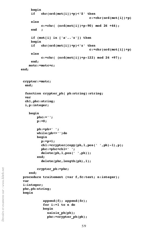 correction bac pratique informatique 2013