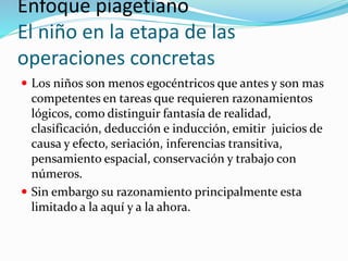 enfoque piagetiano | PPTX