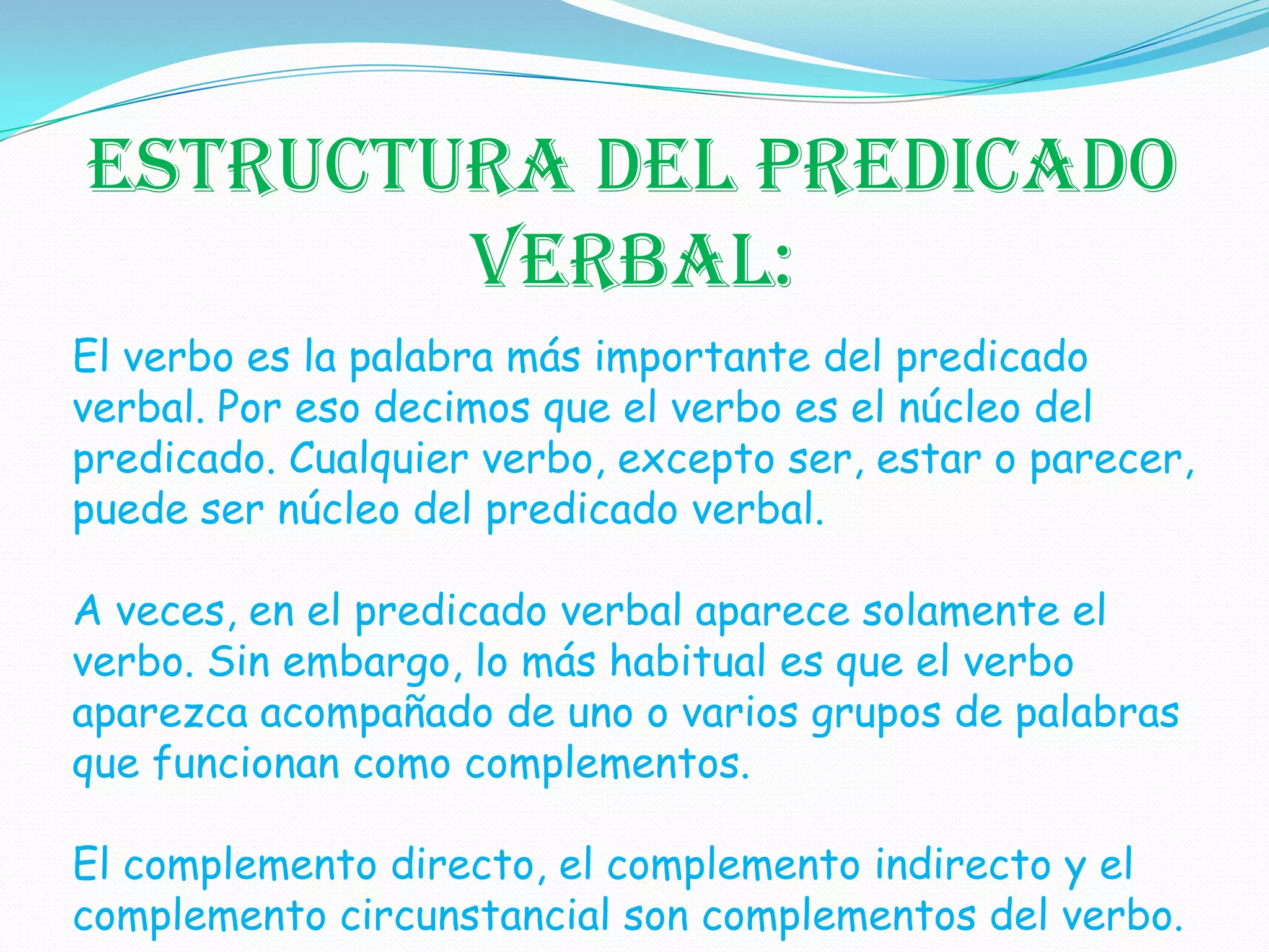 Sujeto y predicado | PPTX
