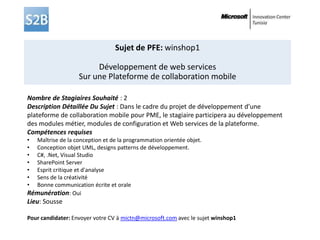 Sujets de pfe | PPTX