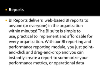 Business intelligence ppt | PPTX