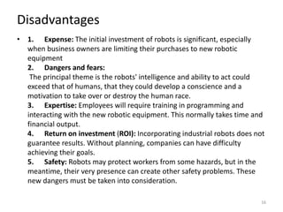 artificial intelligence and robotics | PPTX
