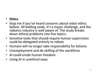 artificial intelligence and robotics | PPTX