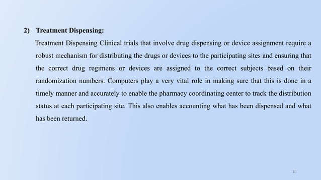computers in clinical development | PPTX | Databases | Computer ...