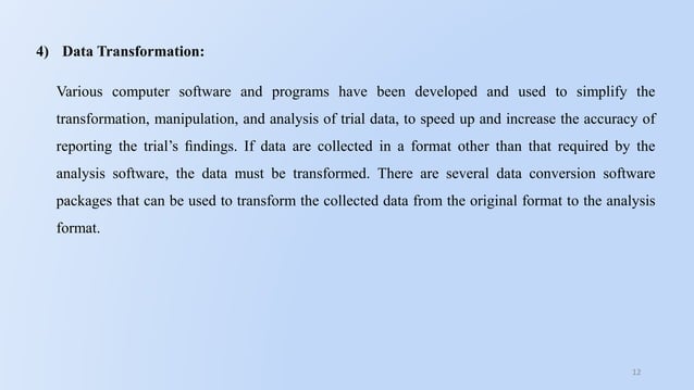 computers in clinical development | PPTX | Databases | Computer ...