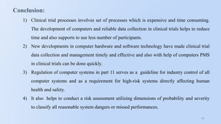 computers in clinical development | PPTX