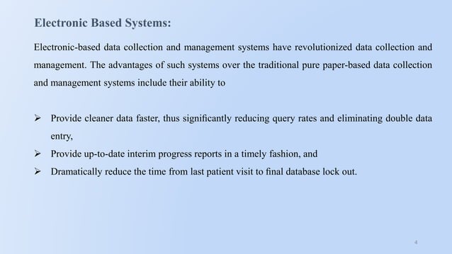 computers in clinical development | PPTX | Databases | Computer ...