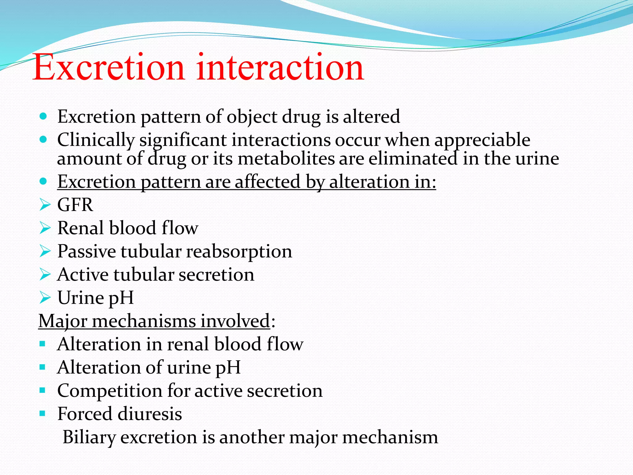 pharmacokinetic drug interaction and induction and inhibition of drug ...