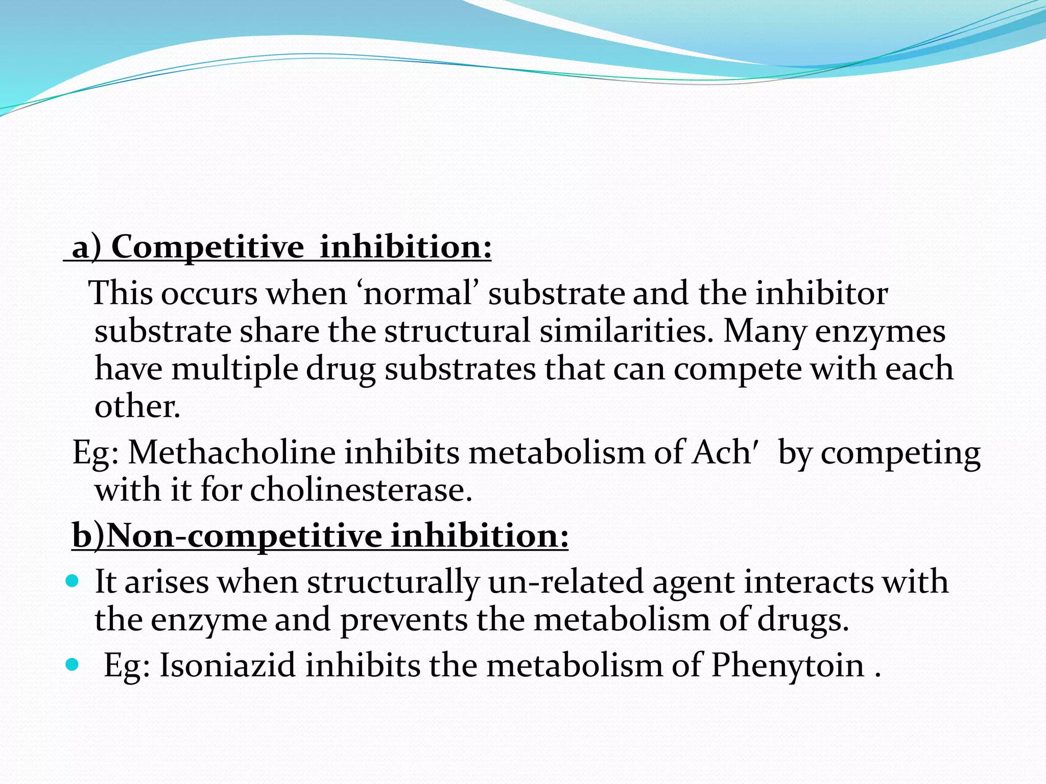 pharmacokinetic drug interaction and induction and inhibition of drug ...