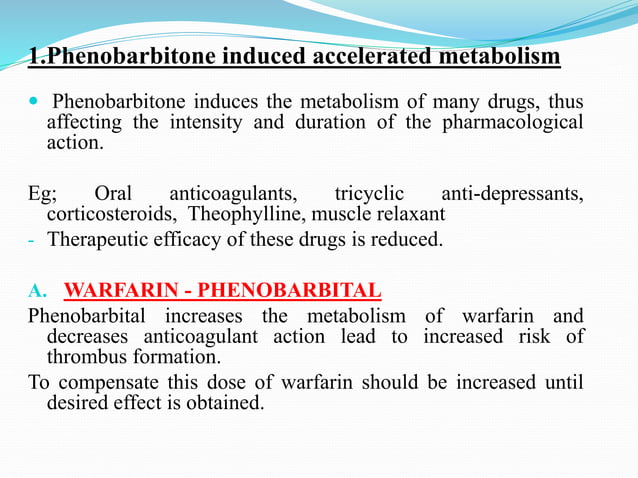pharmacokinetic drug interaction and induction and inhibition of drug ...