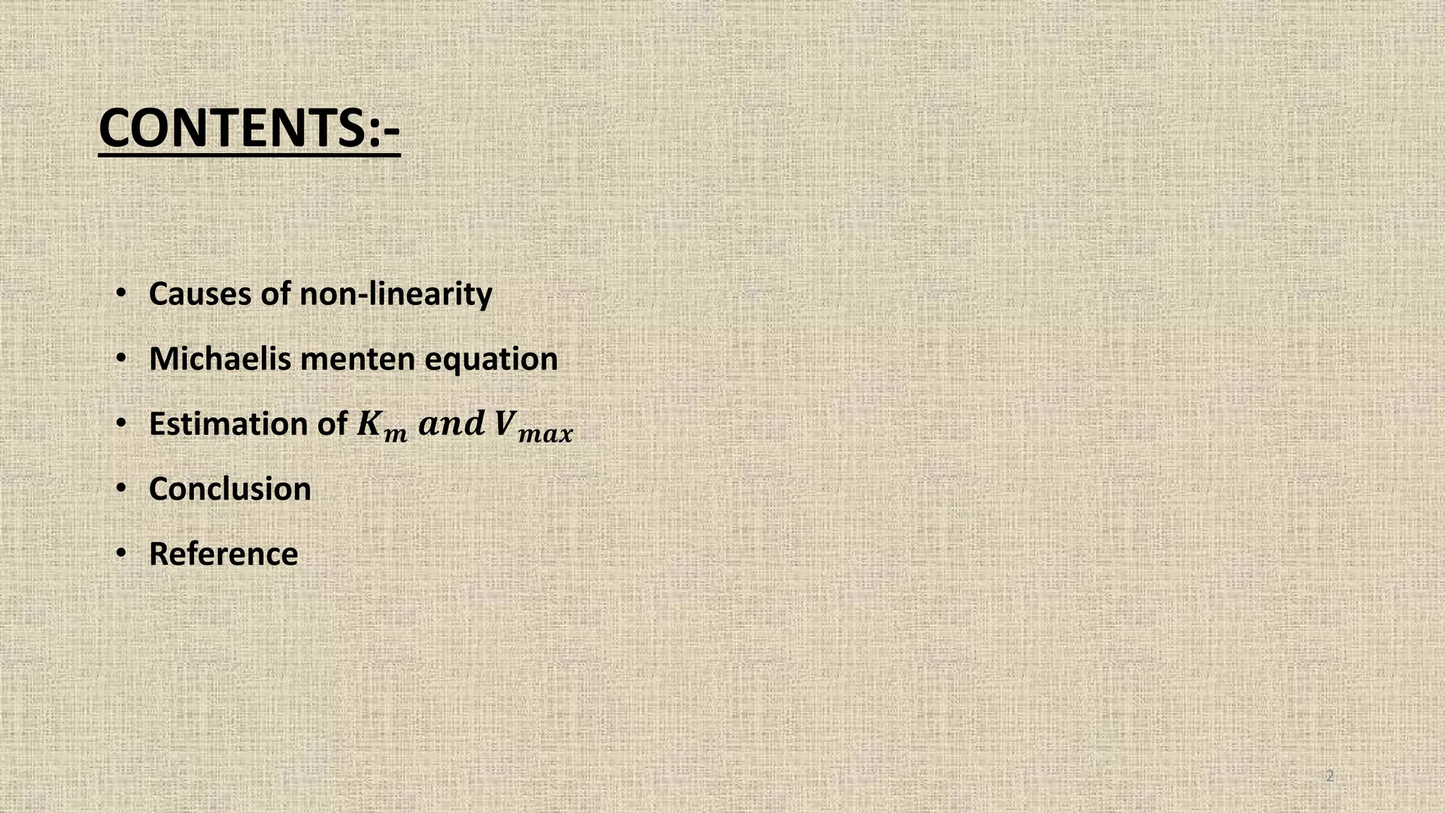 non linear pharmacokinetics | PPTX