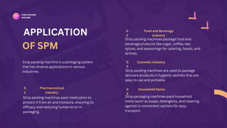 Strip packing machine presentation by sujitha Pitchai | PPTX