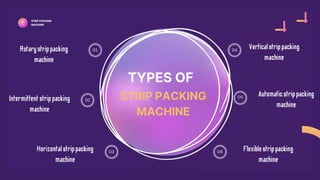 Strip packing machine presentation by sujitha Pitchai | PPTX