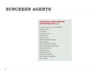 sun protection sunsreens,sunscren classification and its regulationc | PPTX