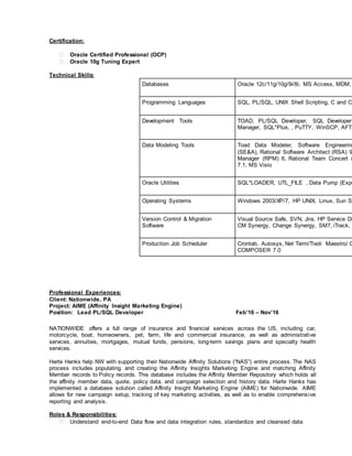 Sujit lead plsql | PDF