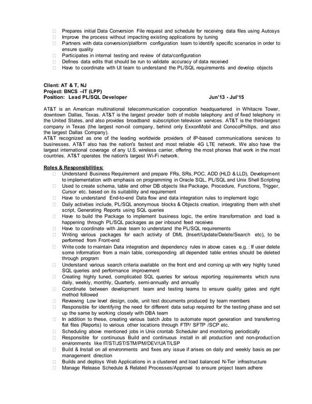 Sujit lead plsql | PDF