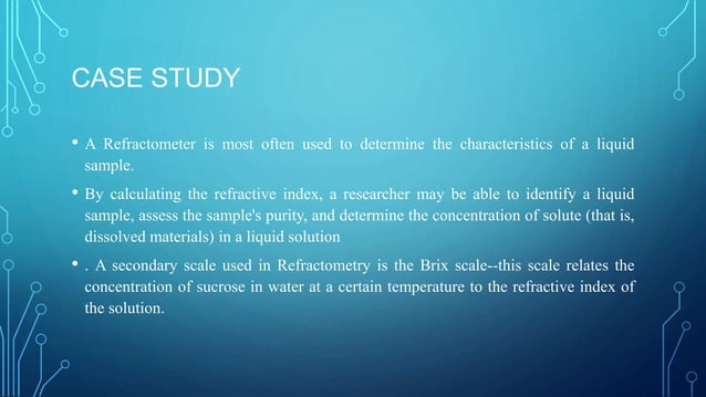 Refractometer | PPTX | Physics | Science