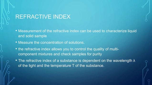 Refractometer | PPTX | Physics | Science