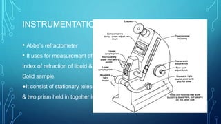 Refractometer | PPTX