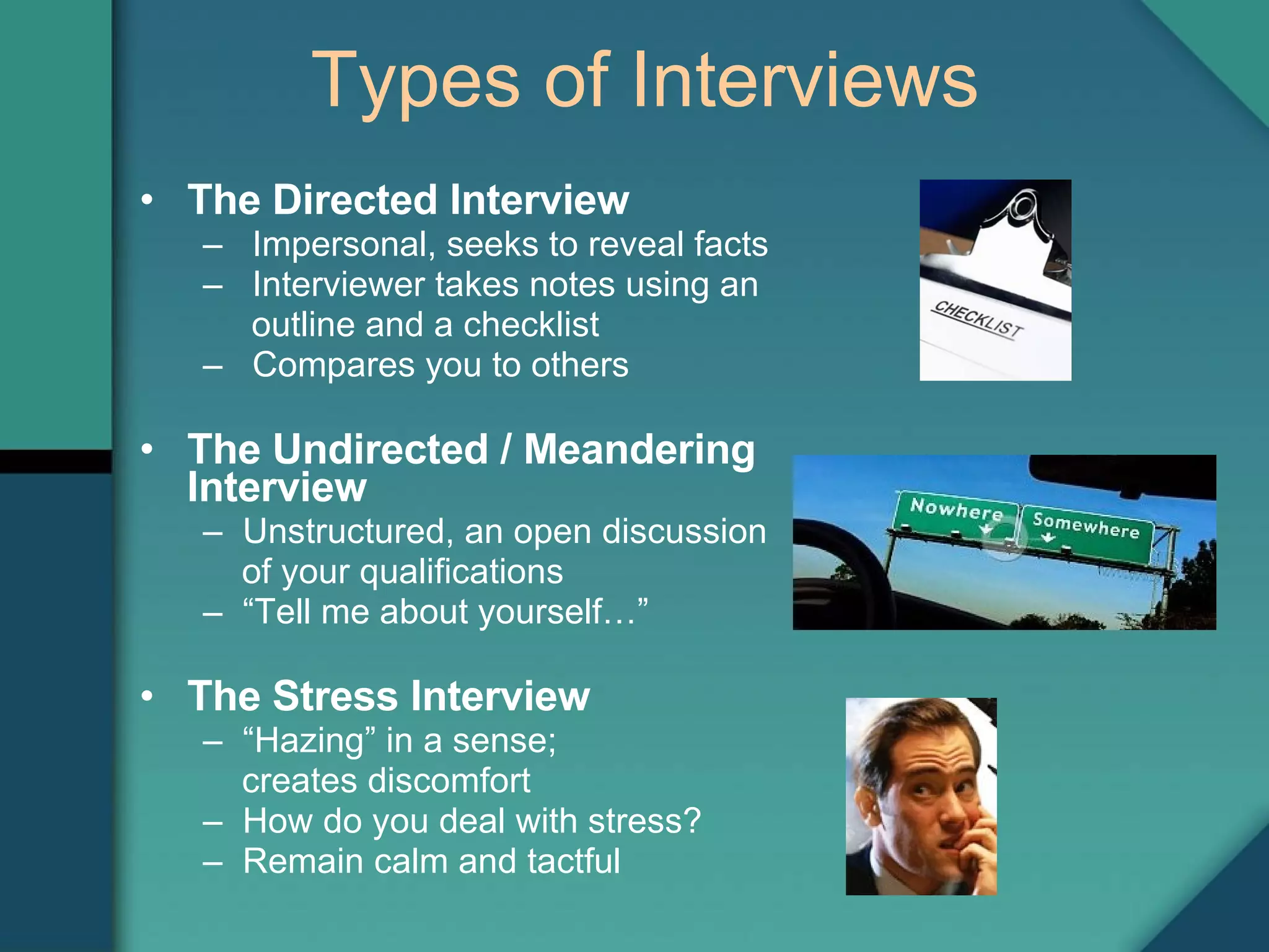 The Successful Job Interview | PPT