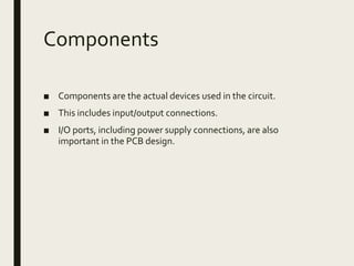 PPT ON PCB DESIGN INTERNSHIP | PPTX