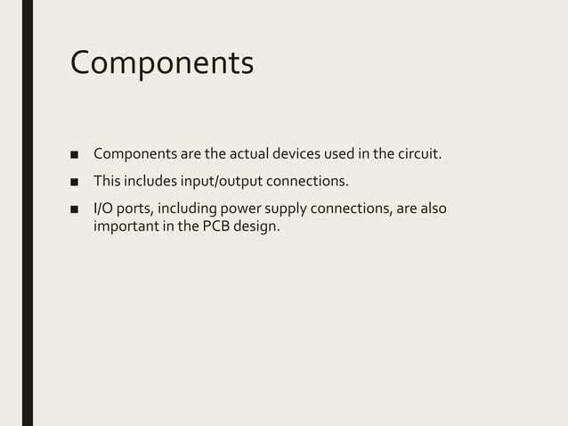 PPT ON PCB DESIGN INTERNSHIP | PPTX