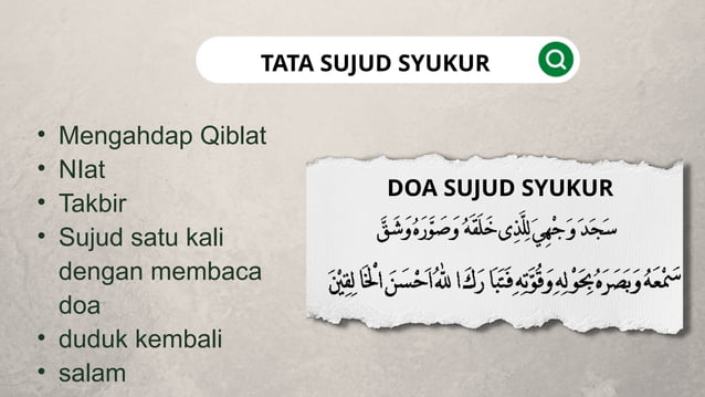 SUJUD SAHWI, SUJUD SYUKUR DAN SUJUD TILAWAH.pptx | Free Download
