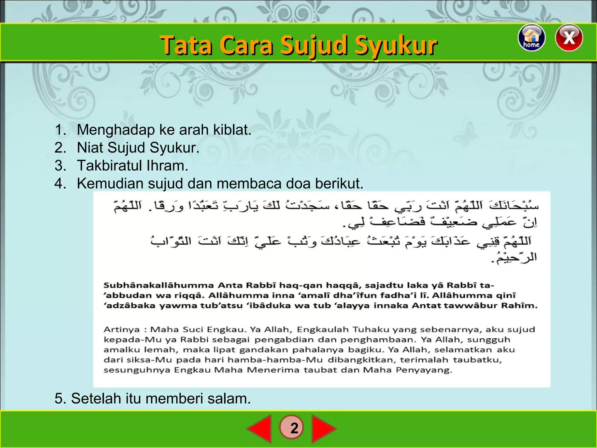 PPT SUJUD SYUKUR | PPT