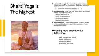 Essence of Srila Sukadev Goswami’s answers in Second canto | PPTX