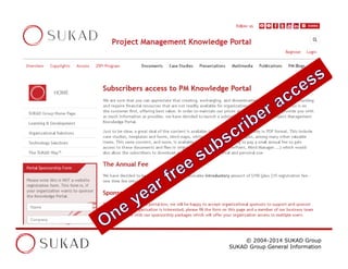SUKAD Group - General Information | PPT