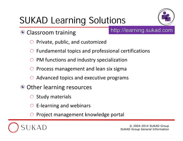 SUKAD Group - General Information | PPT