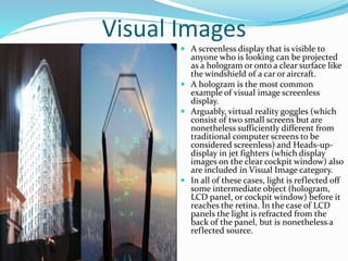 screen less display | PPTX | Computer Peripherals | Computing