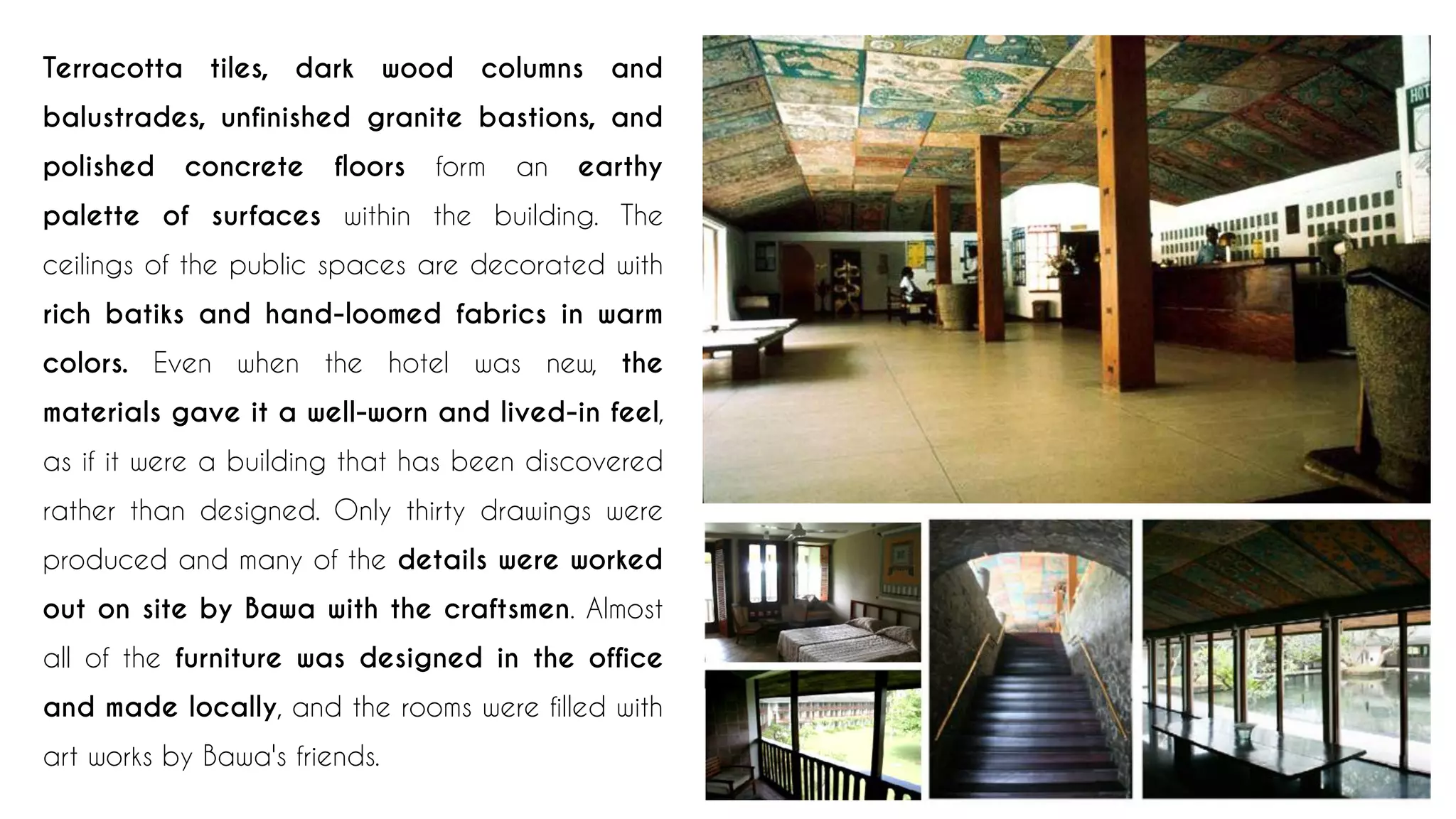 Geoffrey Bawa - Bentota Beach Hotel Analysis | PDF
