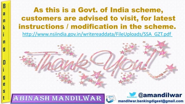 Sukanya Samriddhi Yojana (सुकन्या समृद्धि योजना) SSA Scheme Details in ...