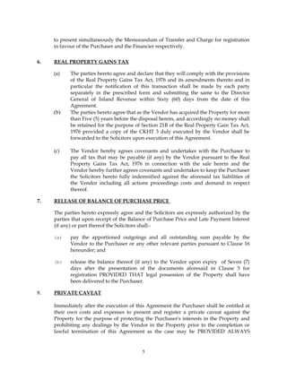 sample subsale agreement (company & company) | RTF