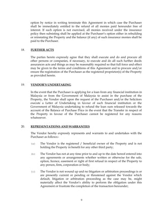 sample subsale agreement (company & company) | RTF